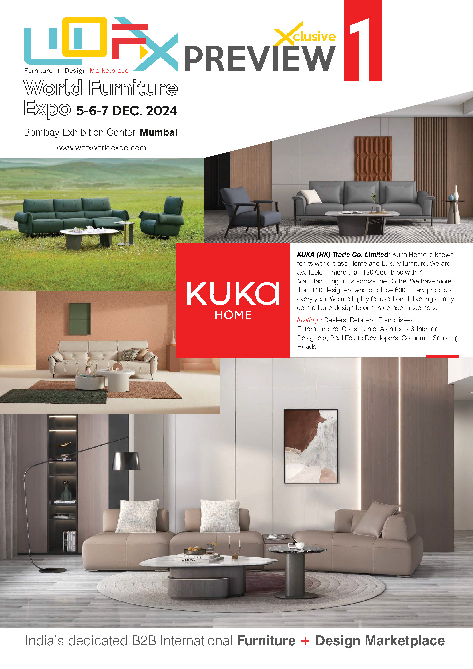 WOFX Dedicated Furniture Expo, Dedicated Furniture Exhibition ...